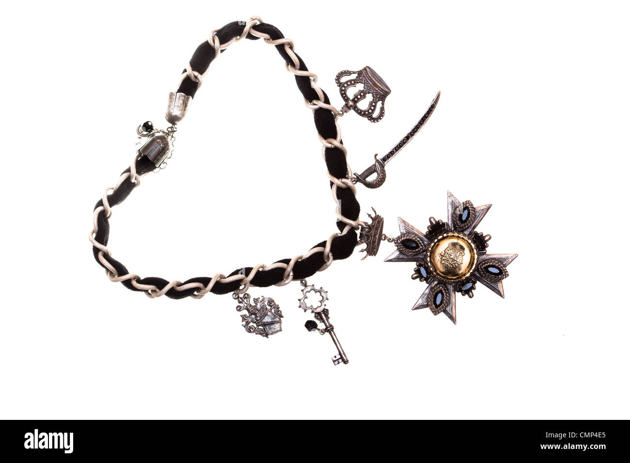 Jewellery. Isolated object on white background Stock Photo - Alamy