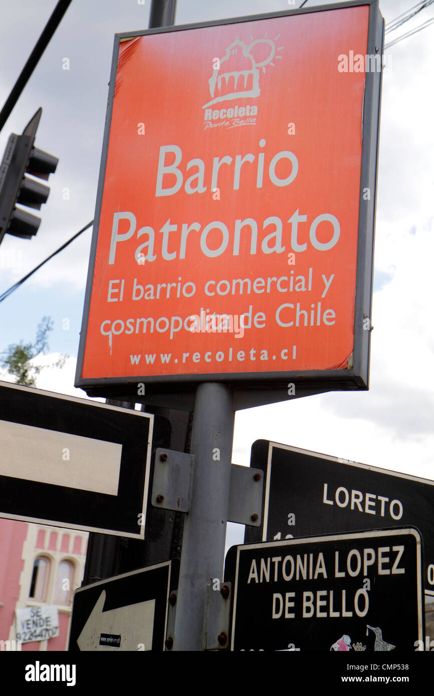 Santiago Chile,Barrio Patronato,Avenida Santa Maria,immigrant ...