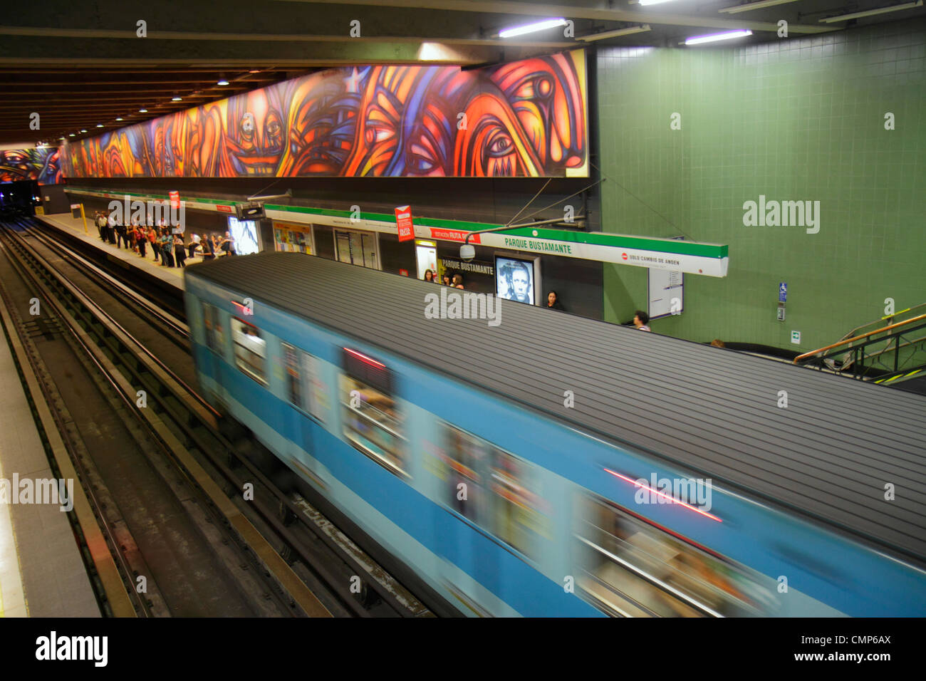 Train mural hi-res stock photography and images - Alamy