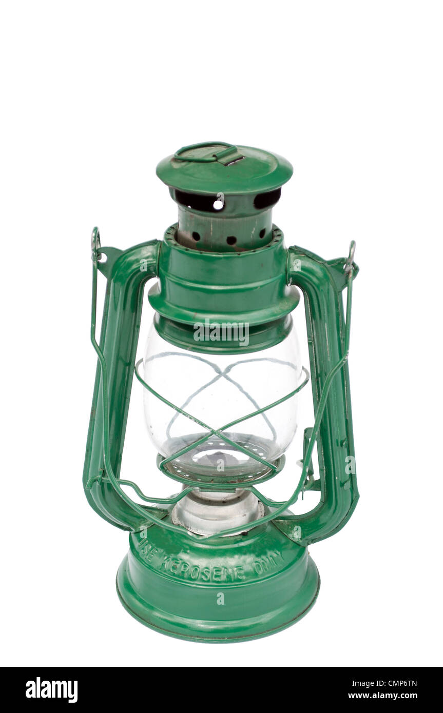 Old lantern isolated on white background Stock Photo - Alamy