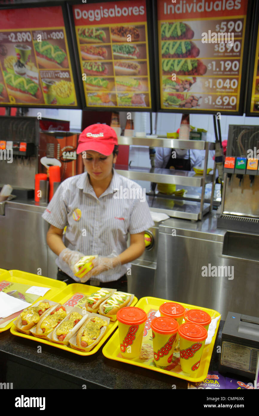 Santiago Chile,Bellavista,Pio Nono,Doggis,hot dogs,fast food,franchise ...
