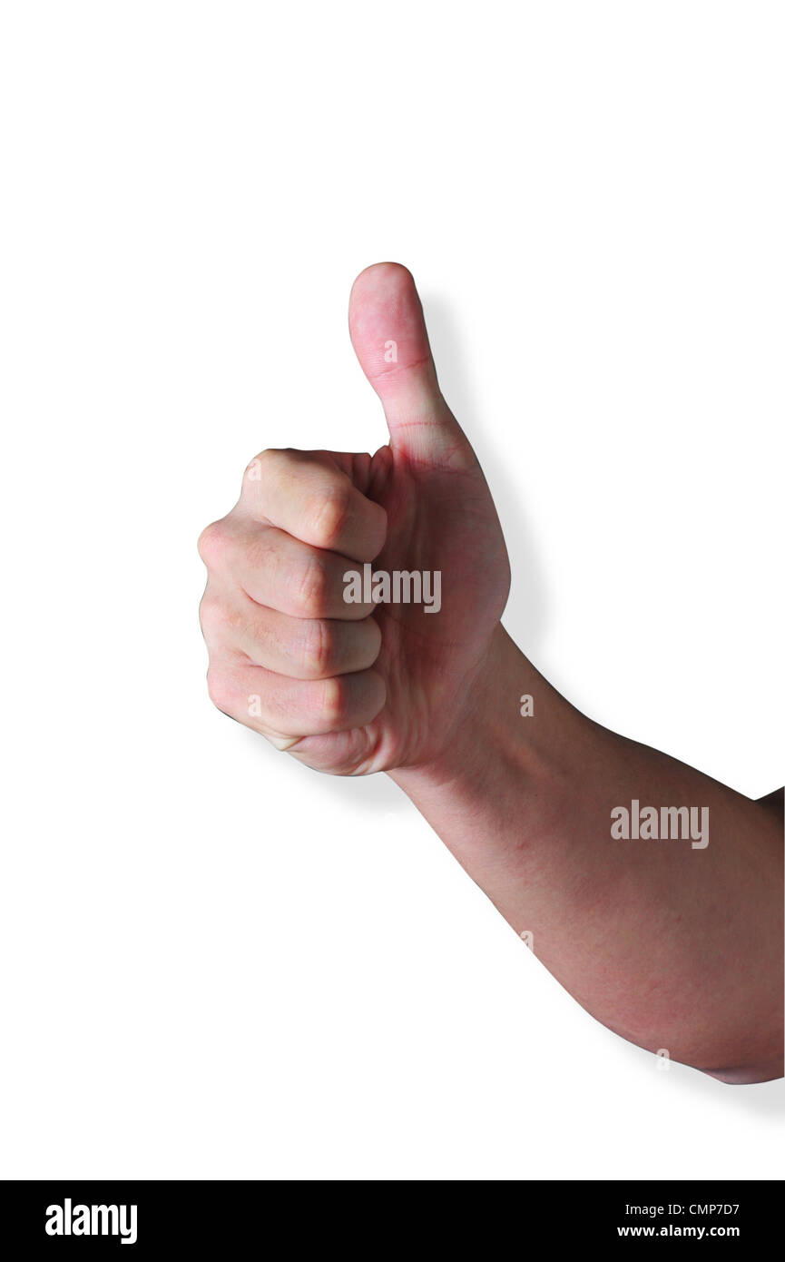 People thumbs up Cut Out Stock Images & Pictures - Alamy