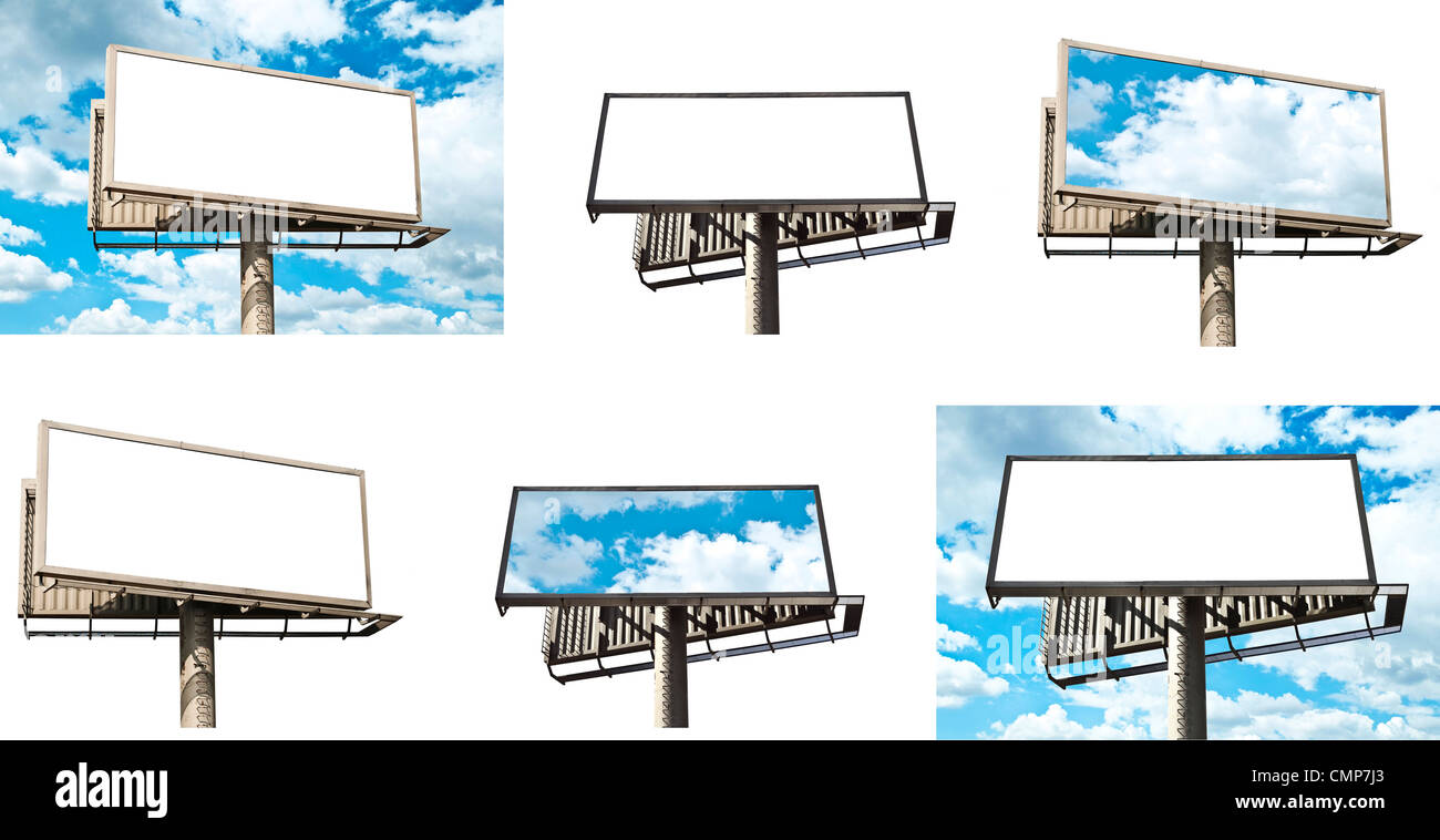 Advertising billboard collage hi-res stock photography and images - Alamy
