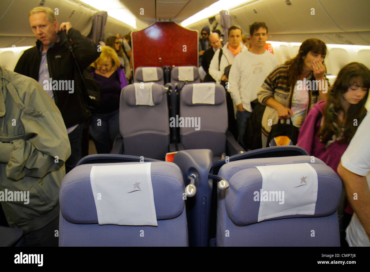 Lima Peru,onboard LAN flight 2515 from Miami,Jorge Chávez International ...