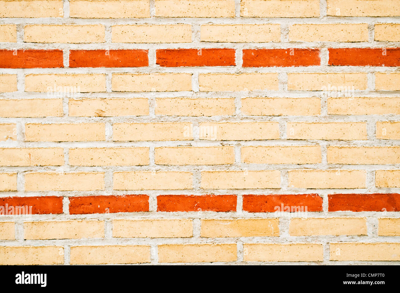 Striped brick wall detail Stock Photo - Alamy