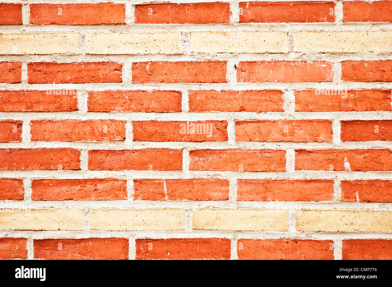 Brick wall mixture Stock Photo - Alamy
