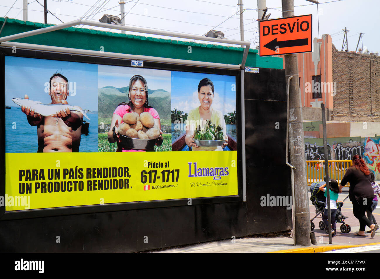 Lima Peru,Barranco District,Avenida Bolognesi,street scene,corner ...
