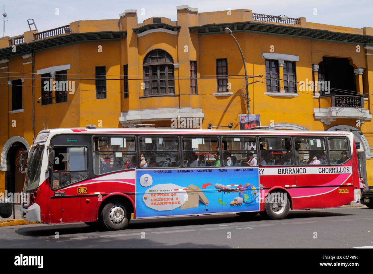 Lima Peru,Barranco District,Avenida Miguel Grau,street scene,public ...