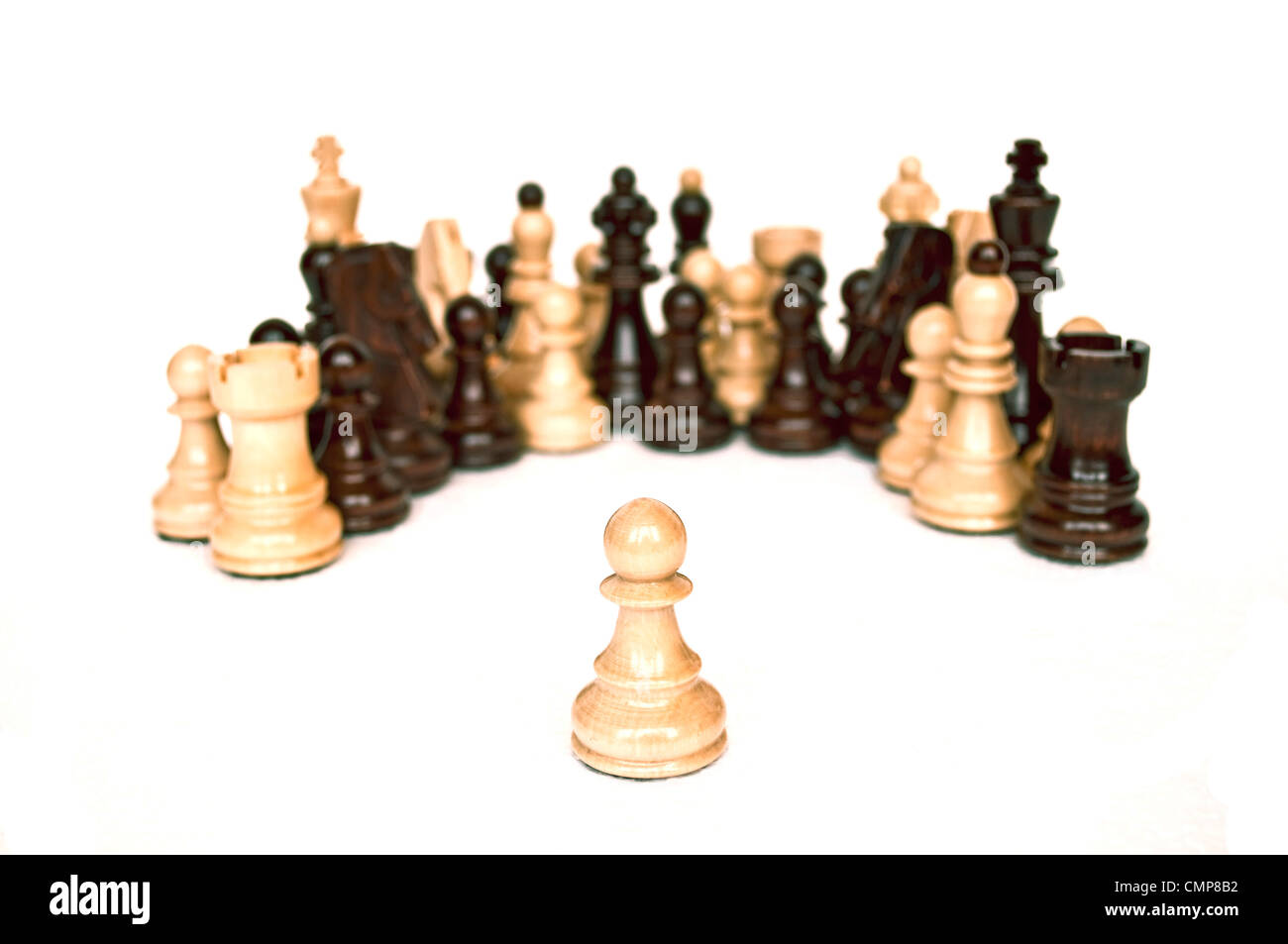 Choosing the king Cut Out Stock Images & Pictures - Alamy