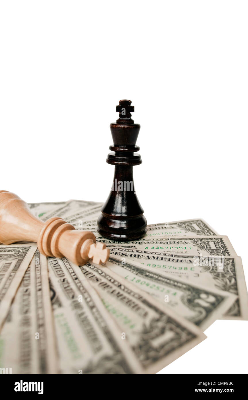 Chess and money Stock Photo - Alamy
