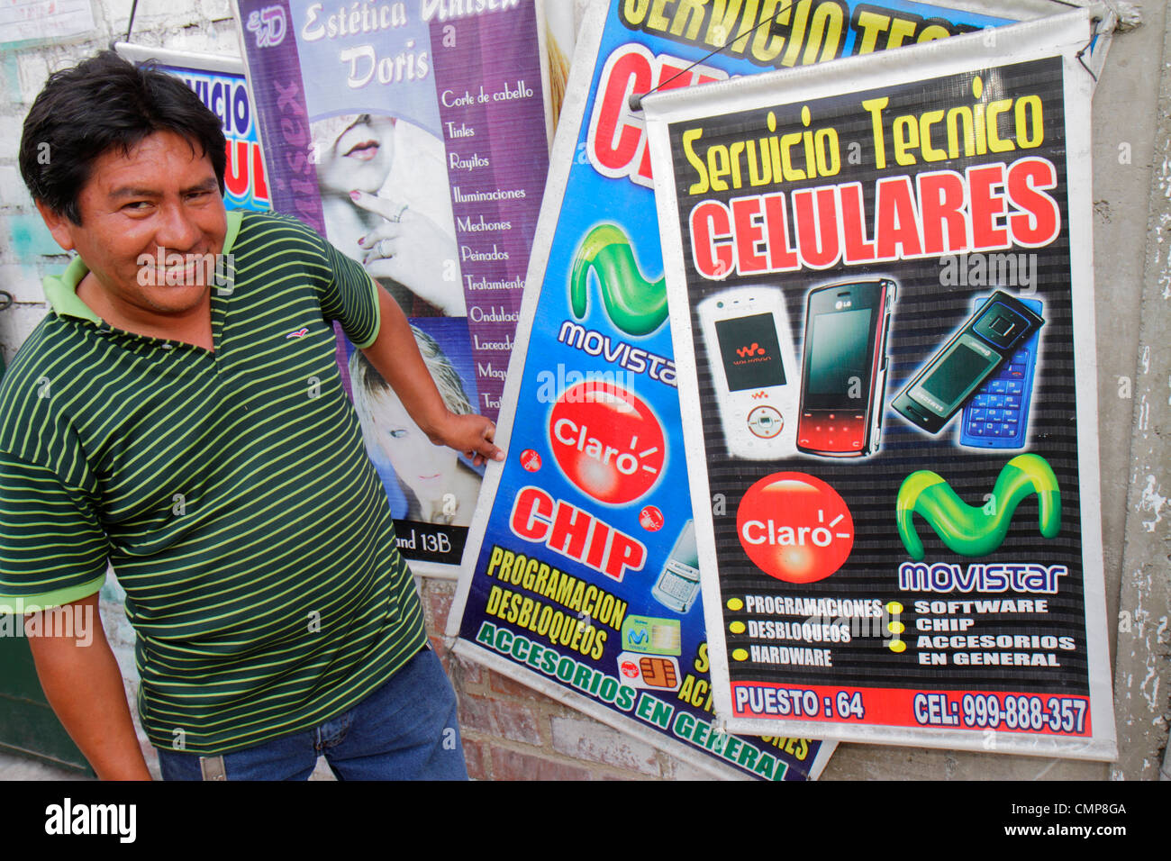 Lima Peru,Barranco District,Calle Colon,ad advertising advertisement ...