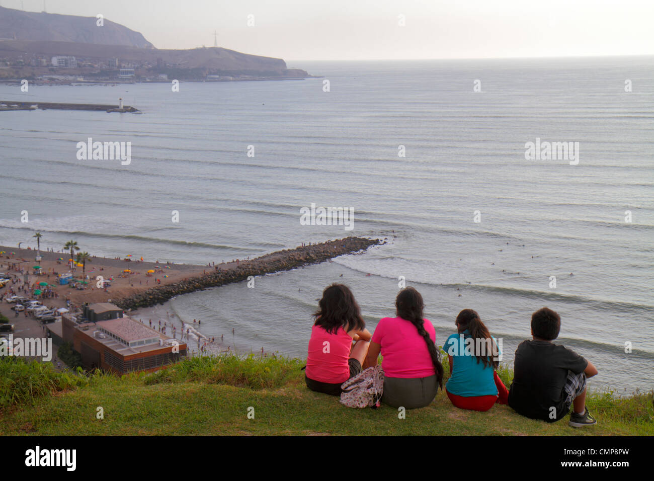 Lima Peru,Barranco District,Malecon Souza,Parque Diez Conseco,Pacific ...