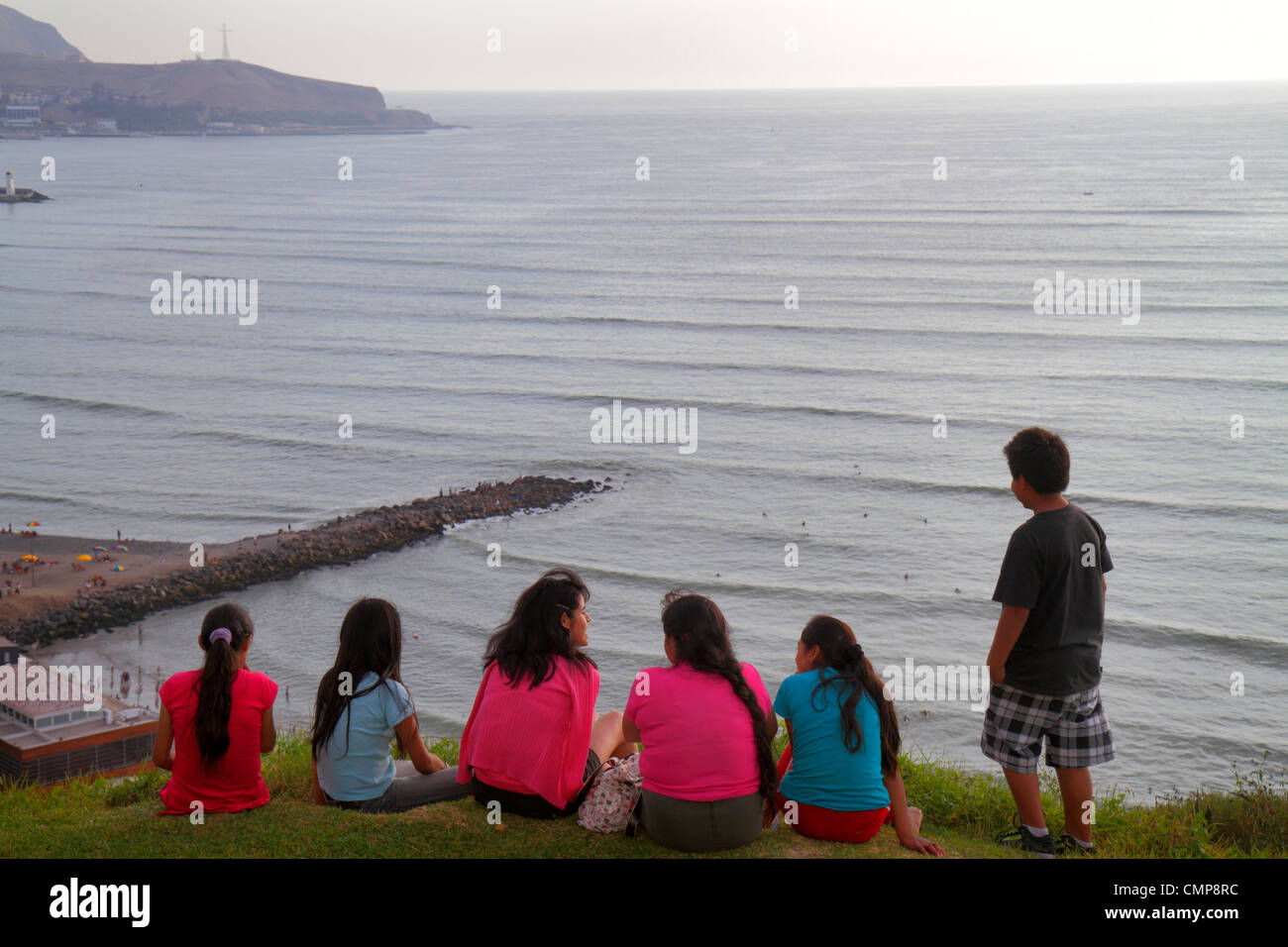 Lima Peru,Barranco District,Malecon Souza,Parque Diez Conseco,Pacific ...