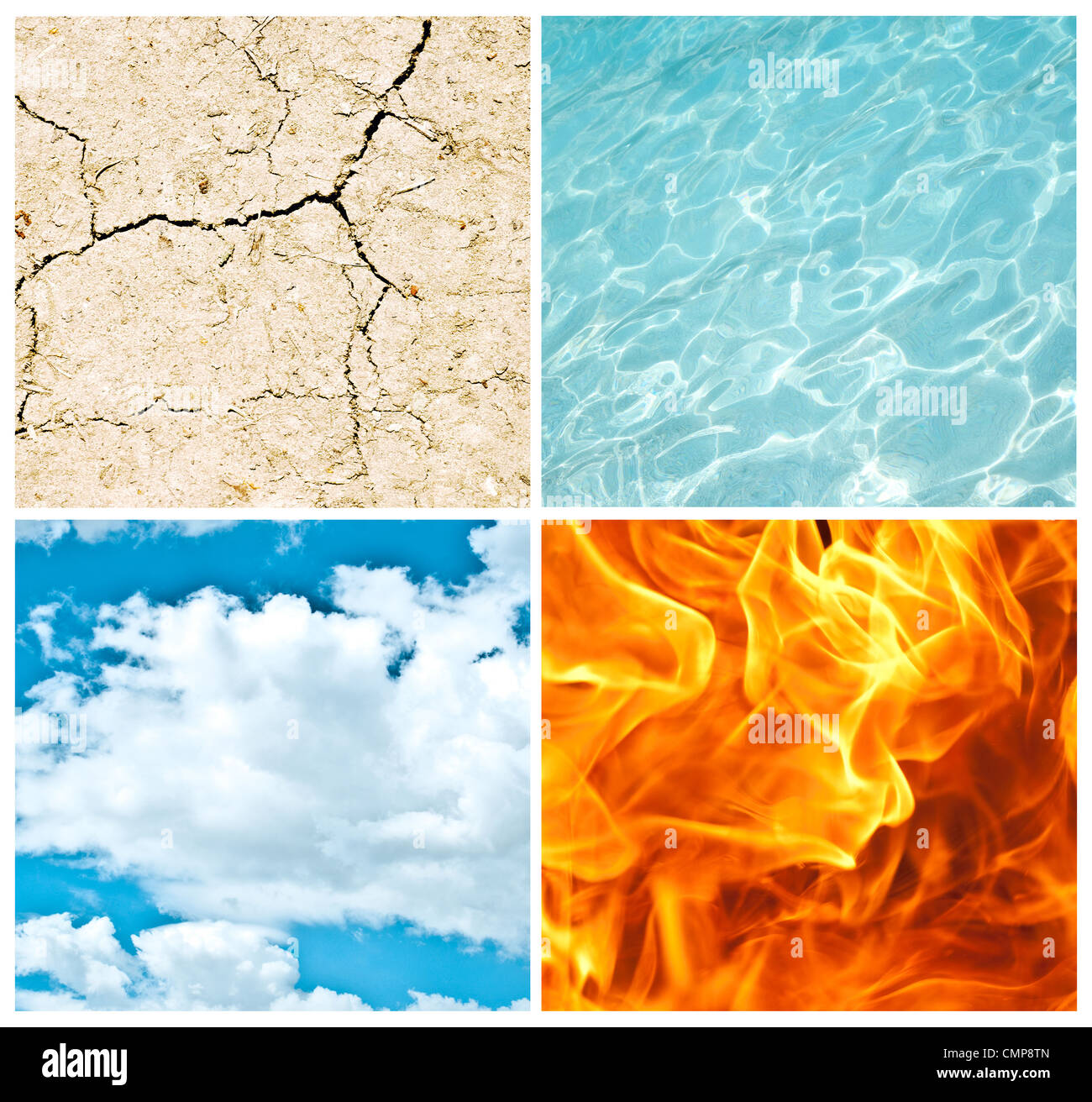Four basic elements hi-res stock photography and images - Alamy