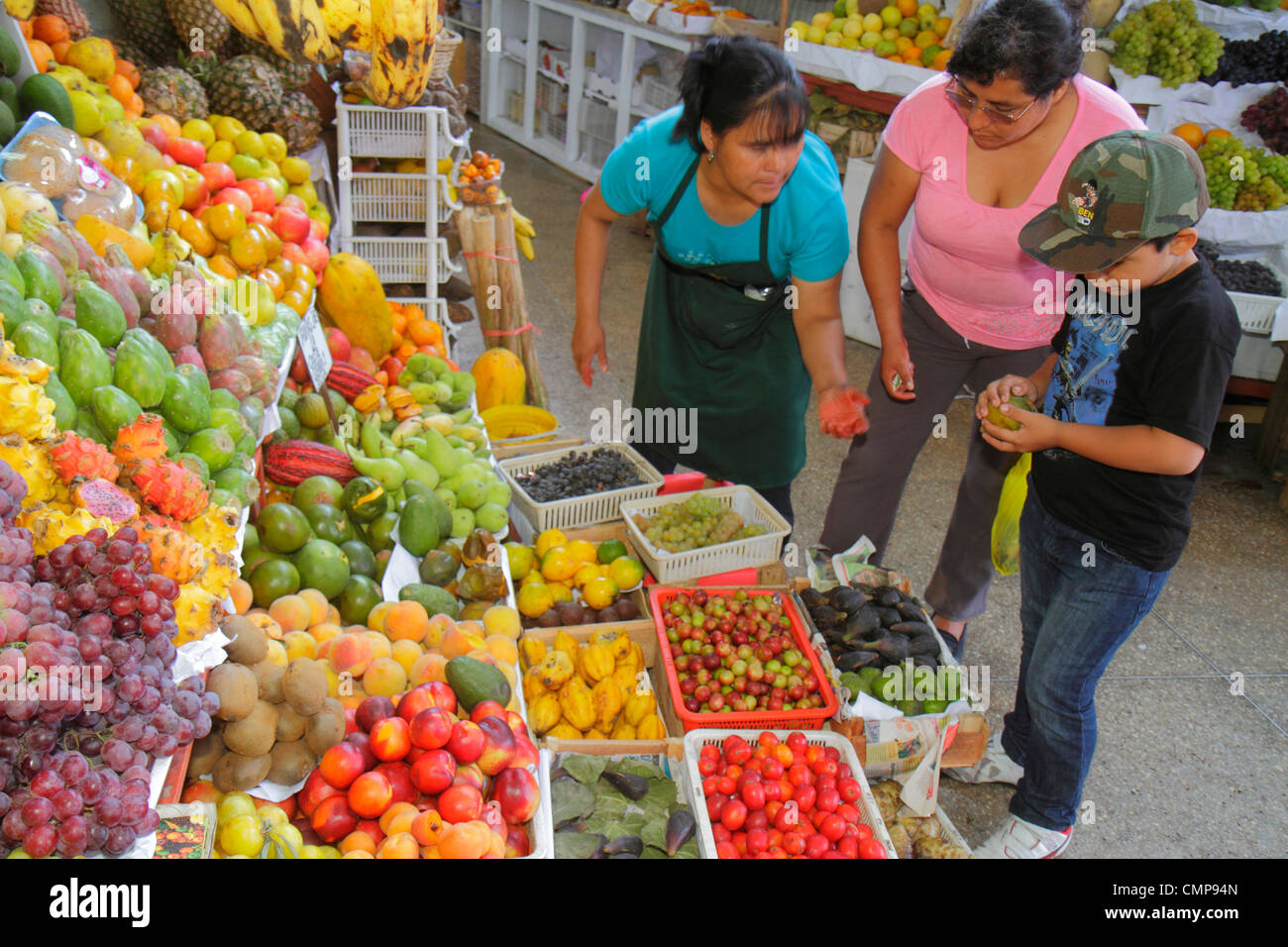 Lima Peru,Surquillo,Mercado de Surquillo,market,stall,shopping shopper ...