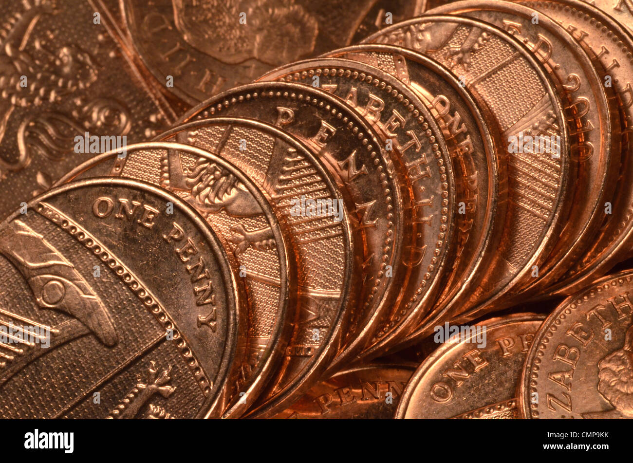 1p coin hi-res stock photography and images - Alamy