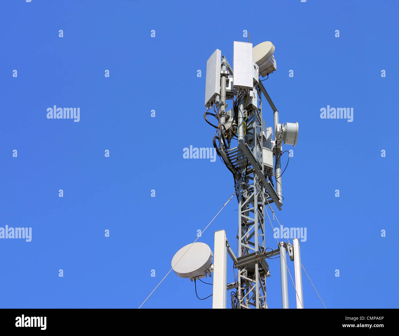 Telephone box with clear sky hi-res stock photography and images - Alamy