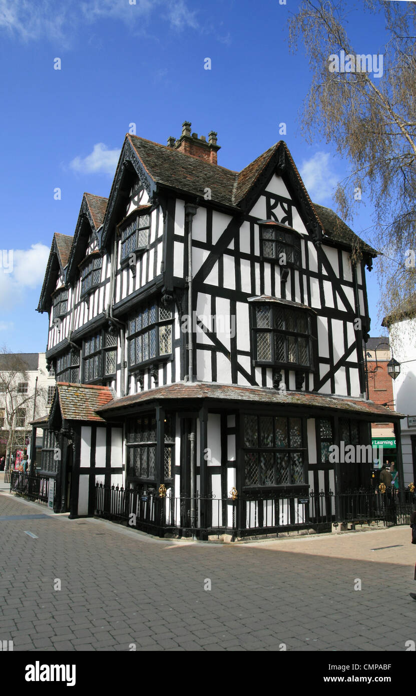 The Old House Museum Hereford Herefordshire England UK Stock Photo - Alamy