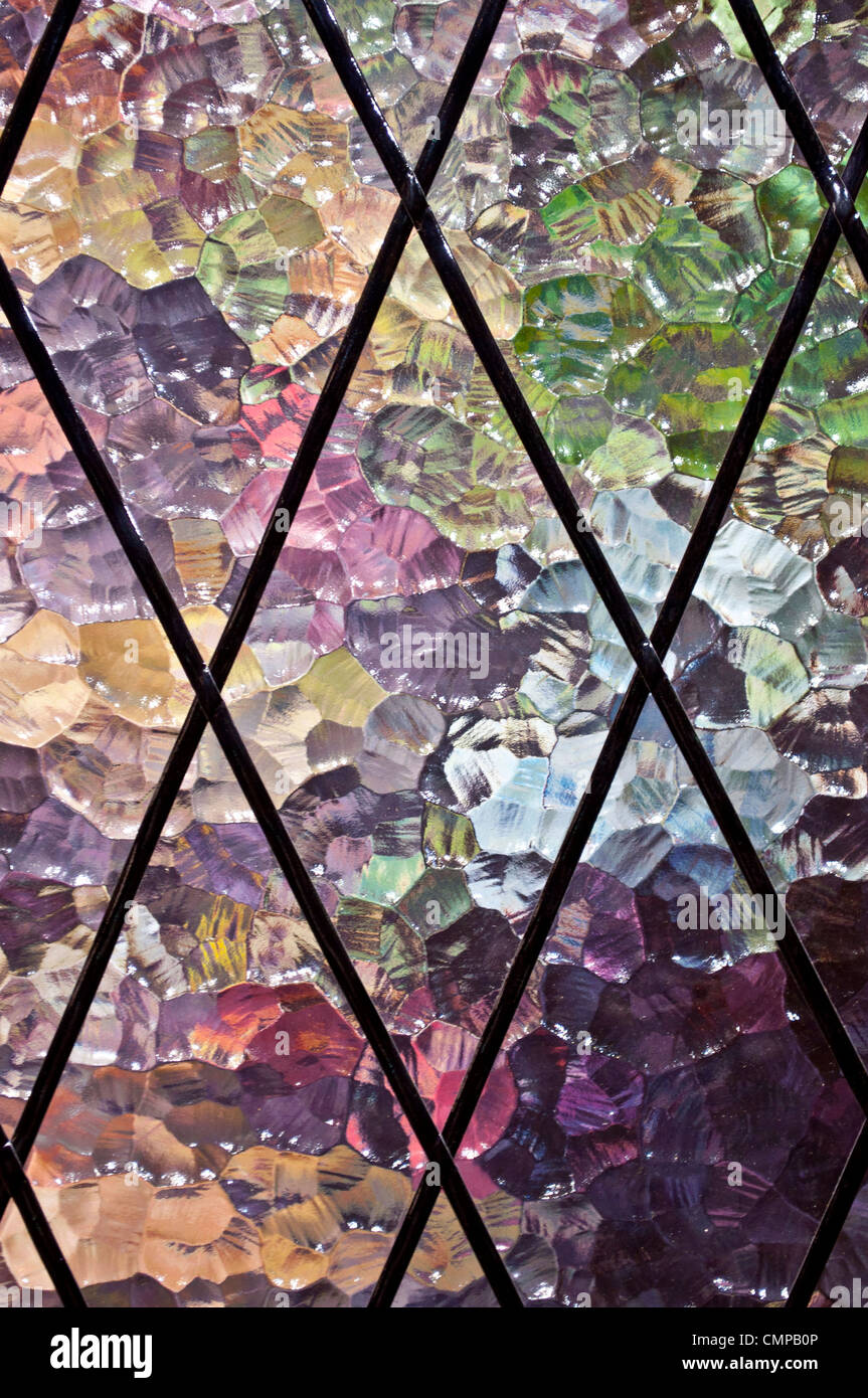 Fragment of classic glass mosaic Stock Photo - Alamy