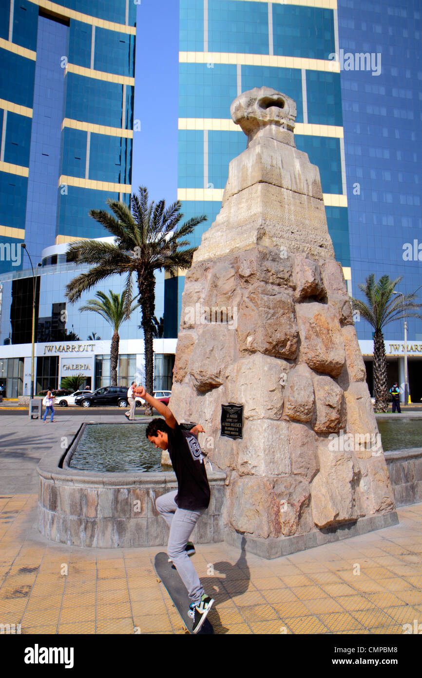 Lima Peru,Miraflores,Malecon de la Reserva,Parque Salazar,urban park,JW ...
