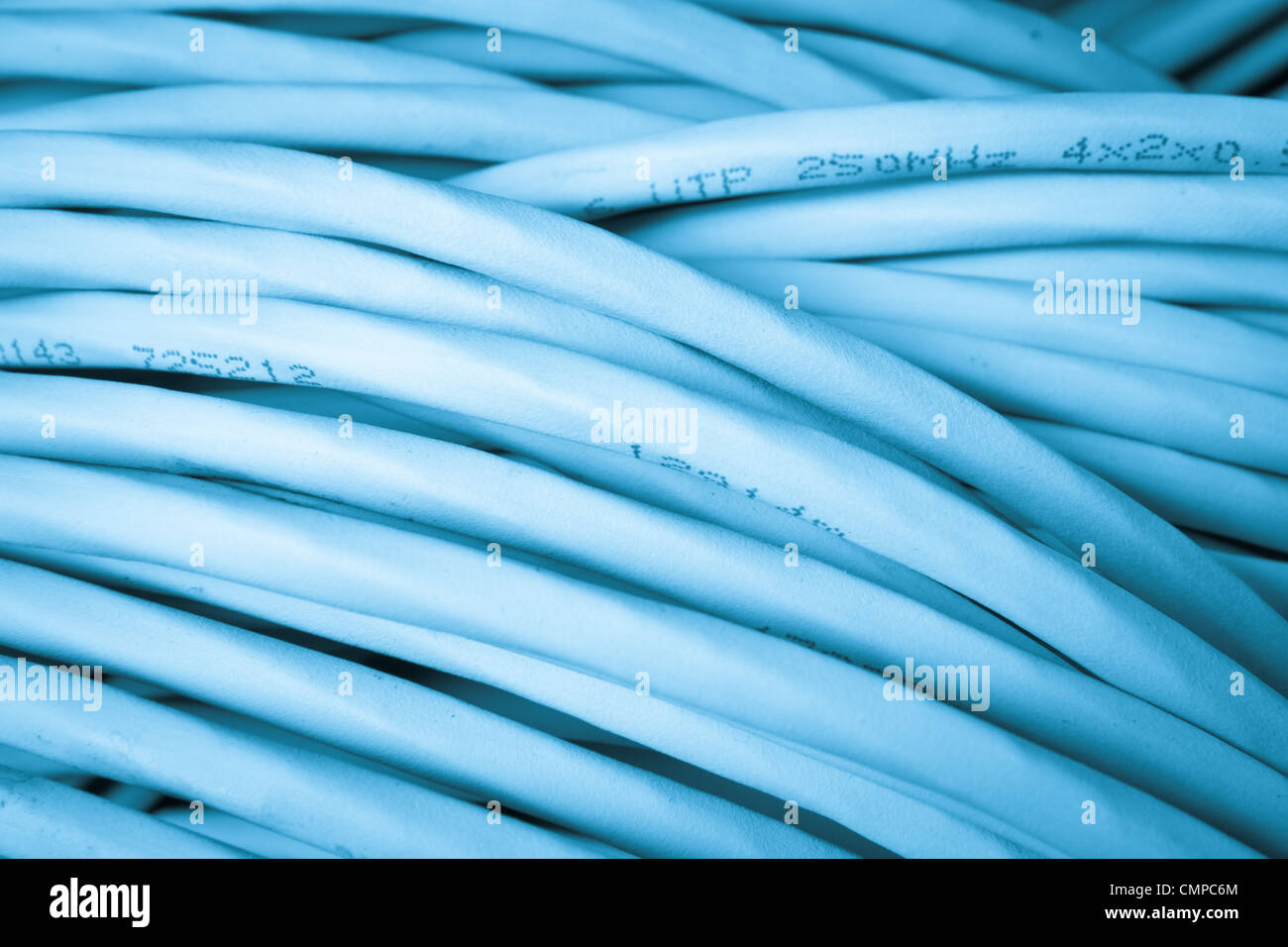 close up of network cables Stock Photo - Alamy