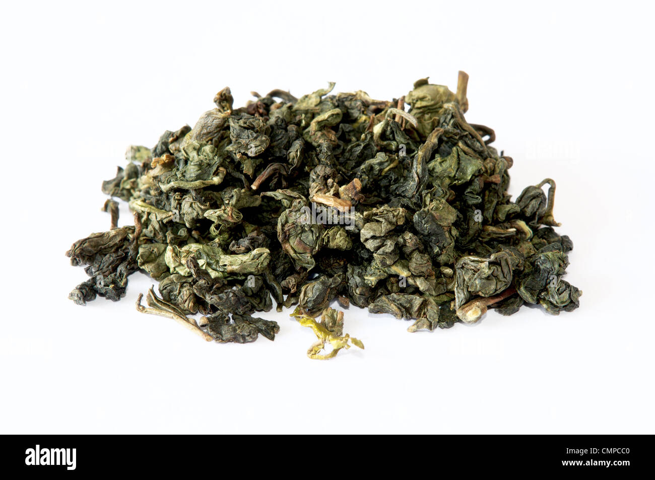 Green tea balls oolong Stock Photo - Alamy