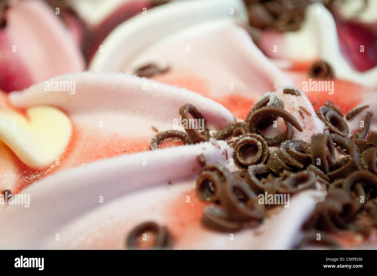 Ice cream close-up Stock Photo - Alamy