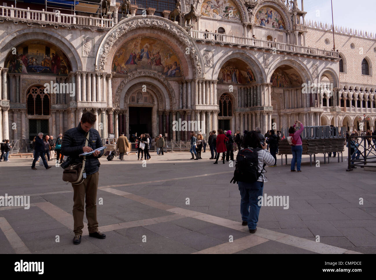 St marcs basilica hi-res stock photography and images - Alamy