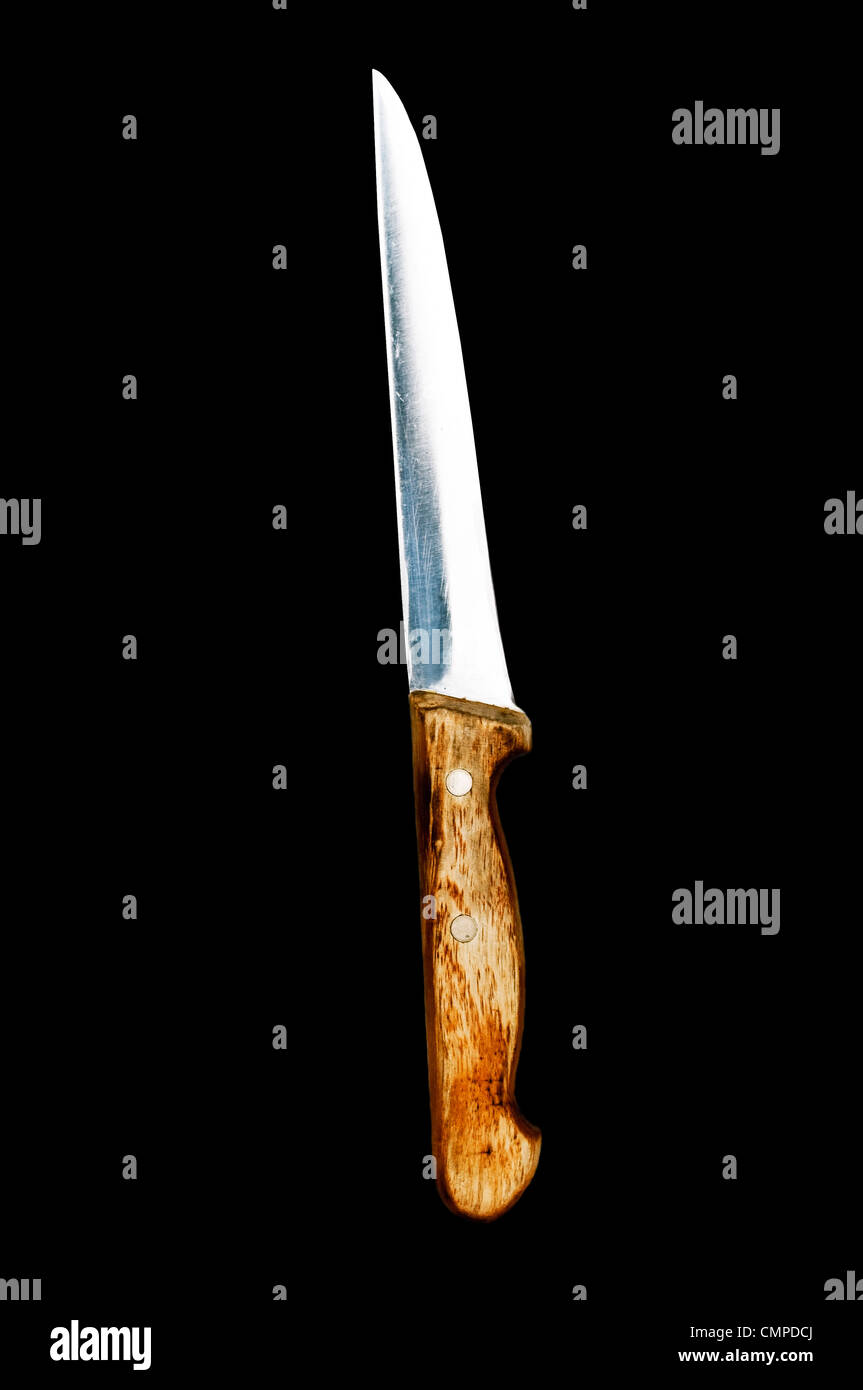 Kitchen knife isolated Stock Photo - Alamy