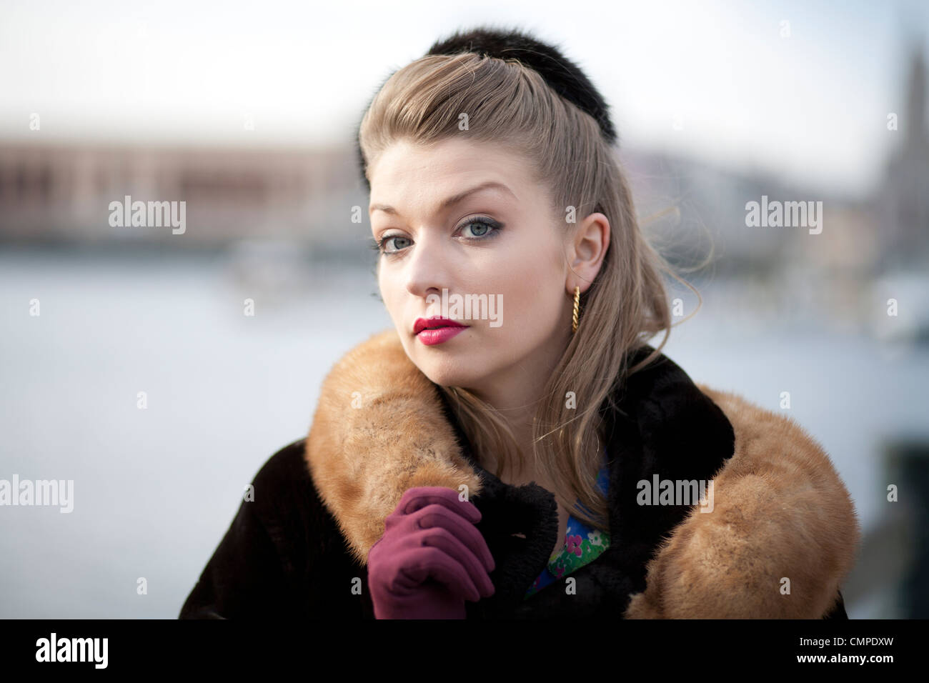 40s retro hi-res stock photography and images - Alamy