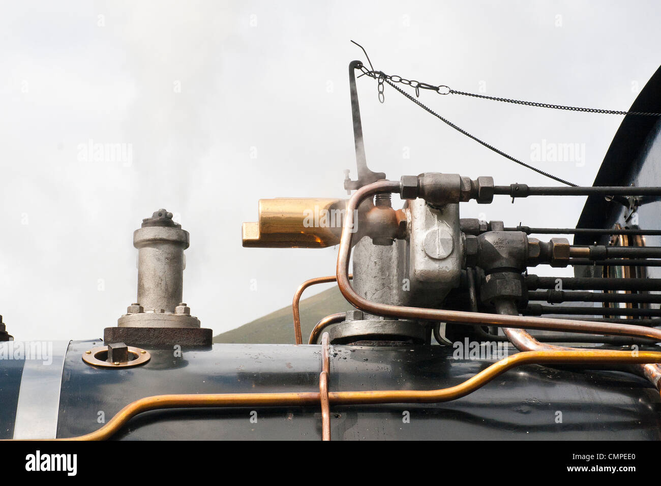 Steam locomotive on the Welsh Highland Railway Stock Photo - Alamy
