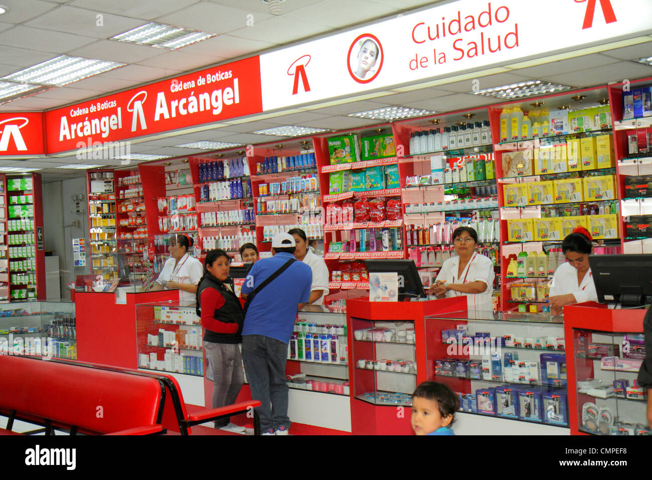 Tacna Peru,Avenida San Martin,Boticas Archangel,shopping shopper ...