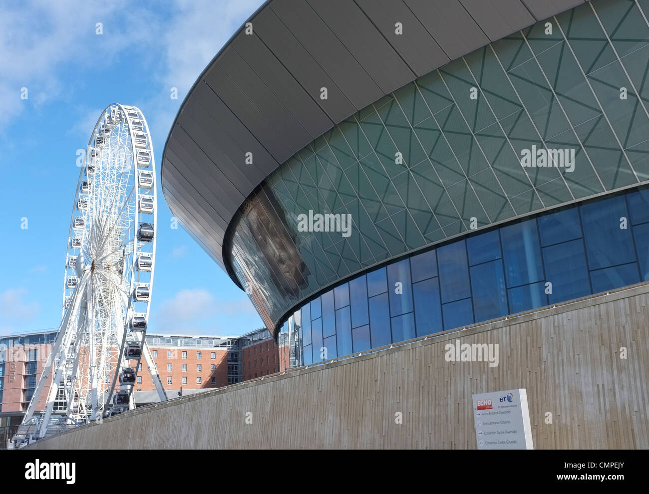 The Echo Arena Liverpool Stock Photo - Alamy