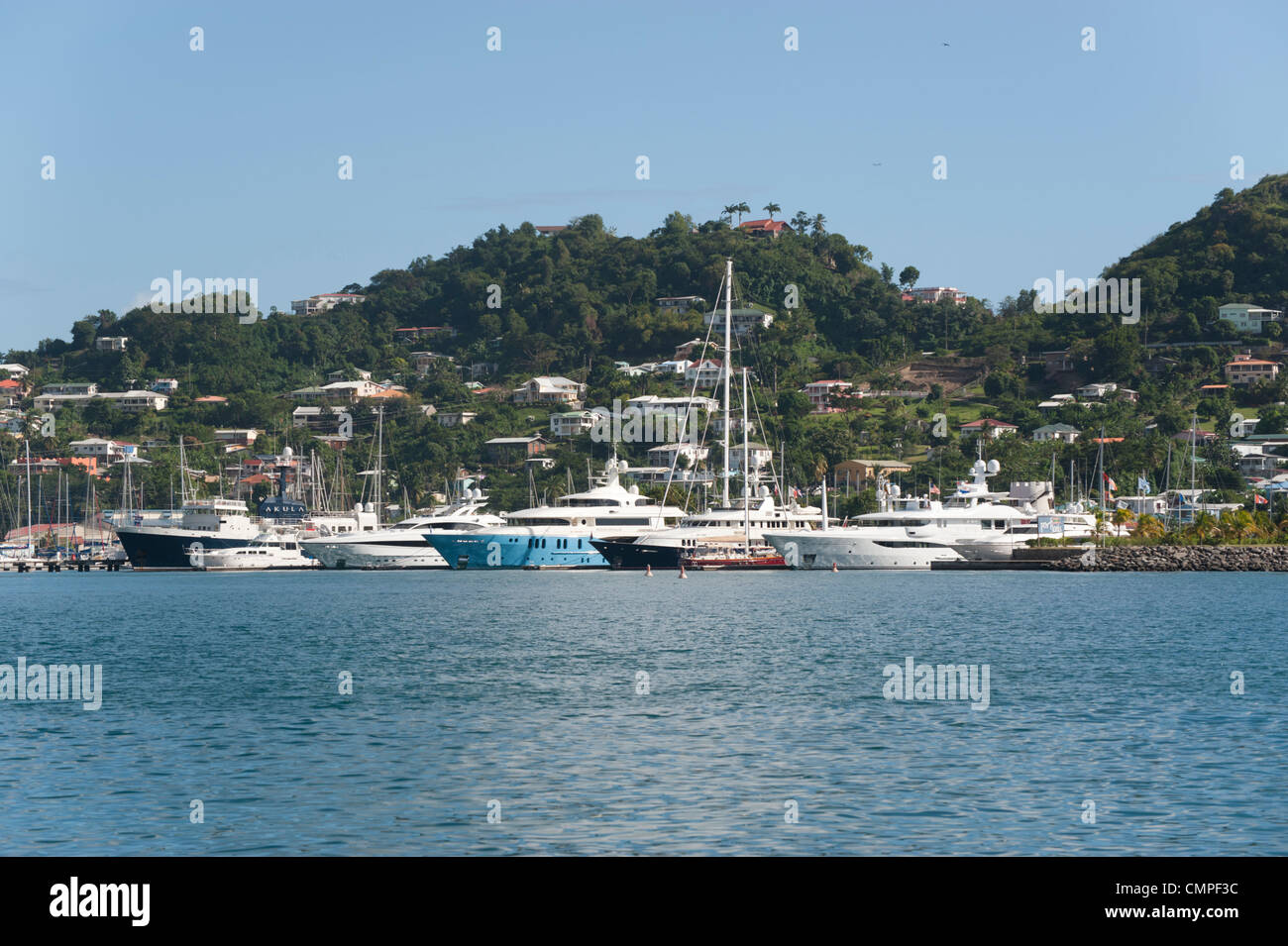 Grenada island capital st georges hi-res stock photography and images ...