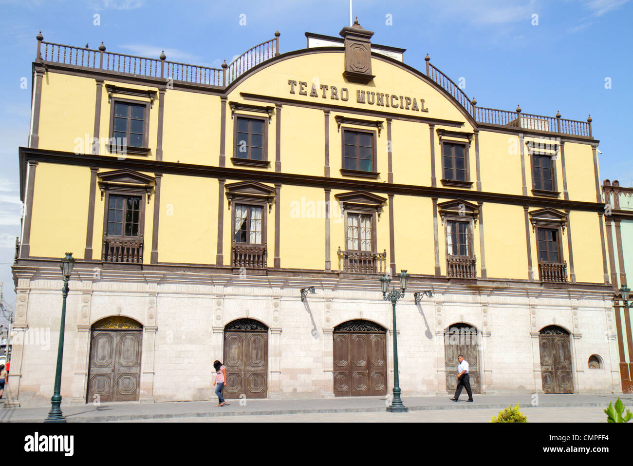 Tacna Peru,Avenida 2 de Mayo,Teatro Municipal,theater,city theatre ...