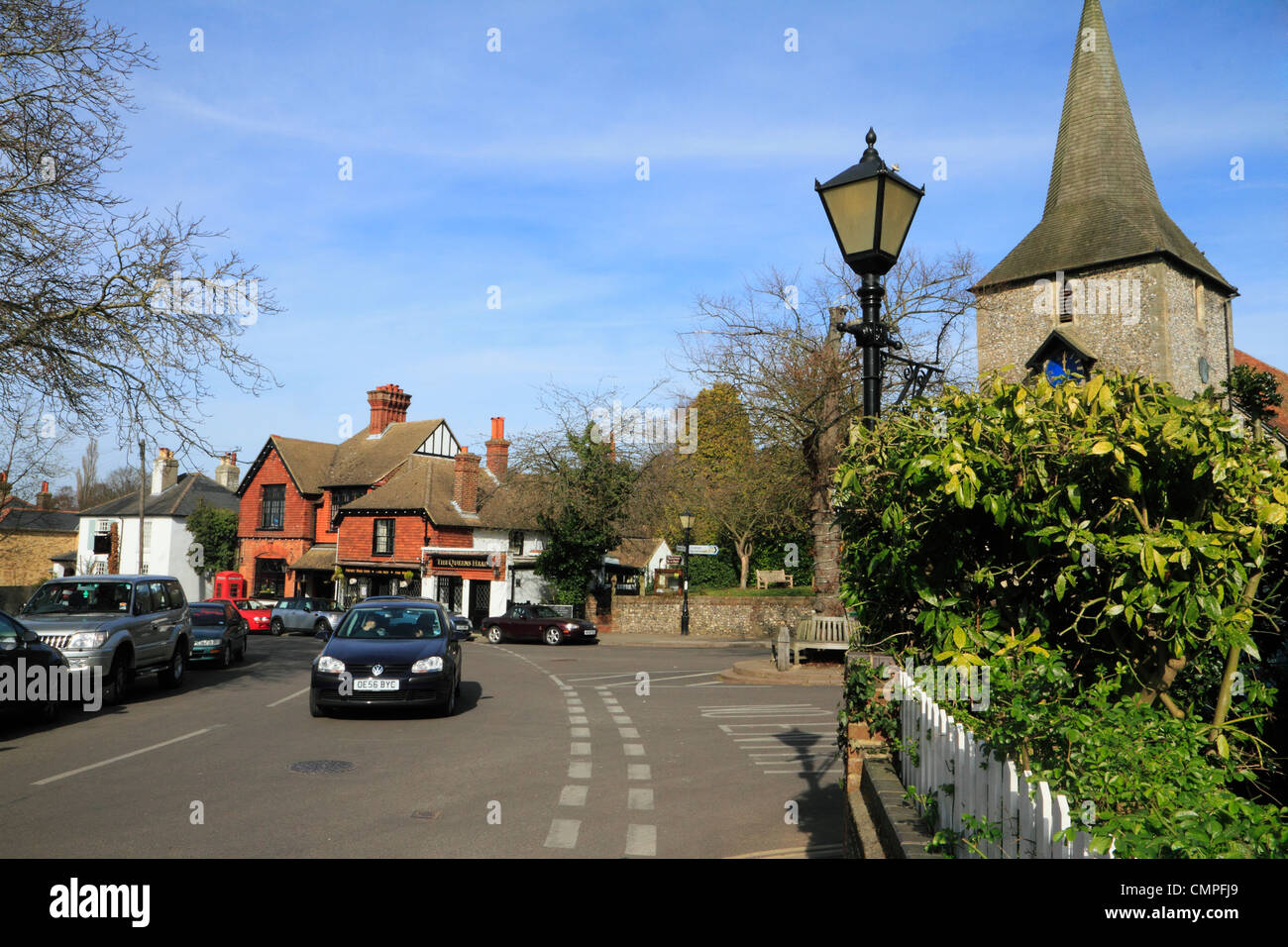 Downe village, Kent UK Stock Photo - Alamy