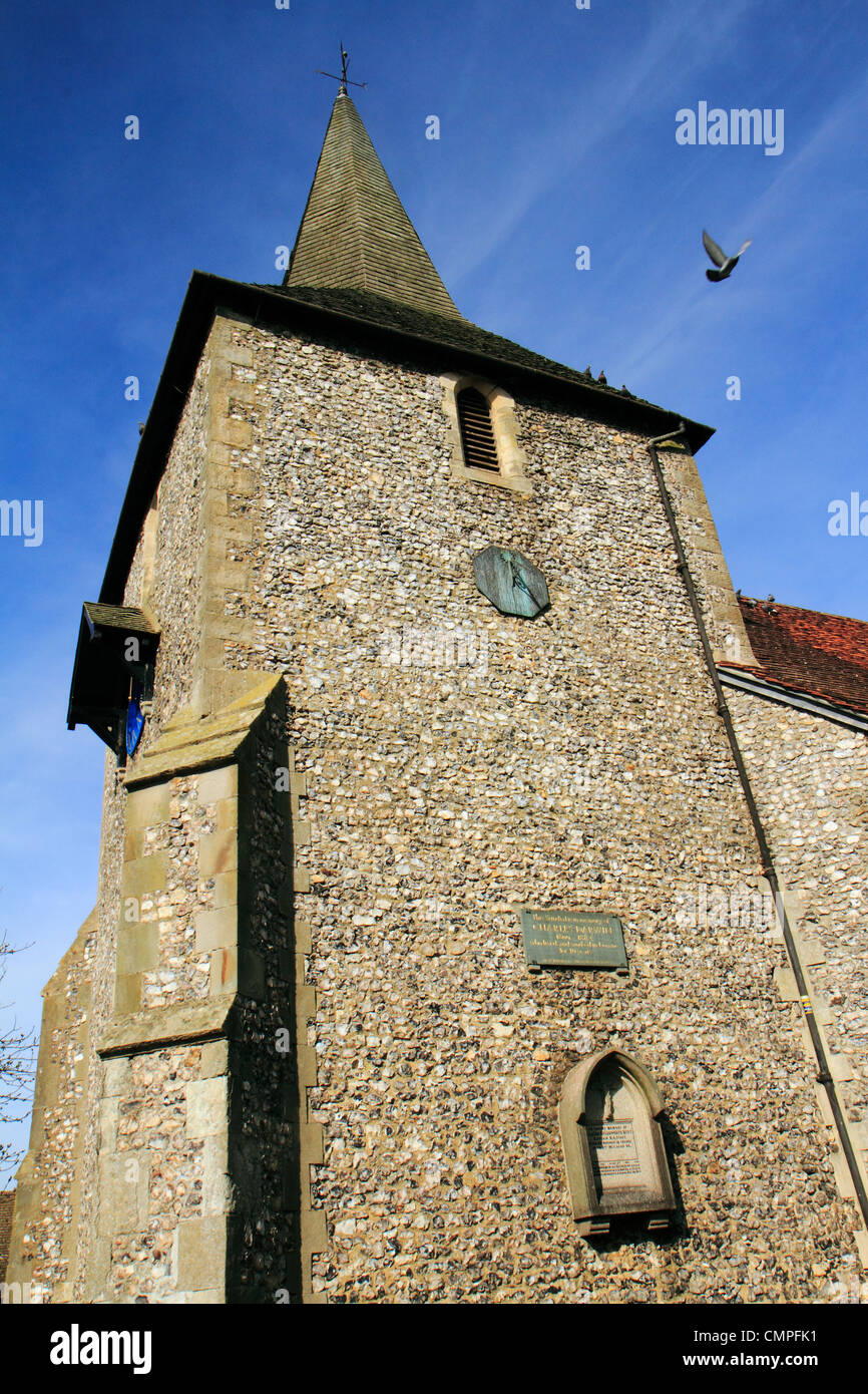 Downe village church, Downe, Kent UK Stock Photo - Alamy