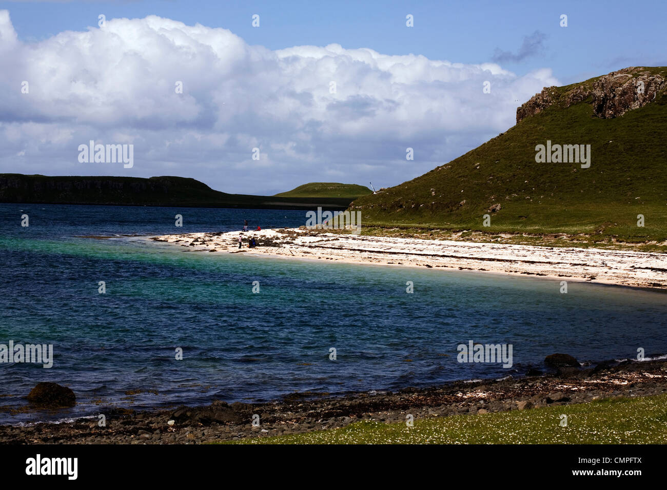 Cnoc Mor Ghrobhain and The Coral Beaches of Claigan Dunvegan Isle of ...