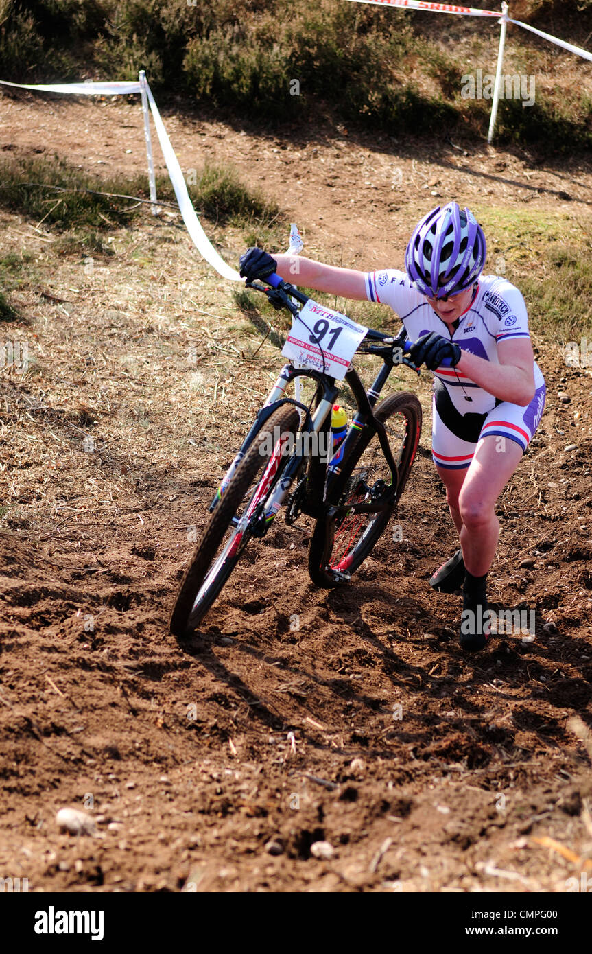 British National Mountain bike Cross-Country Race .Round one Sherwood ...
