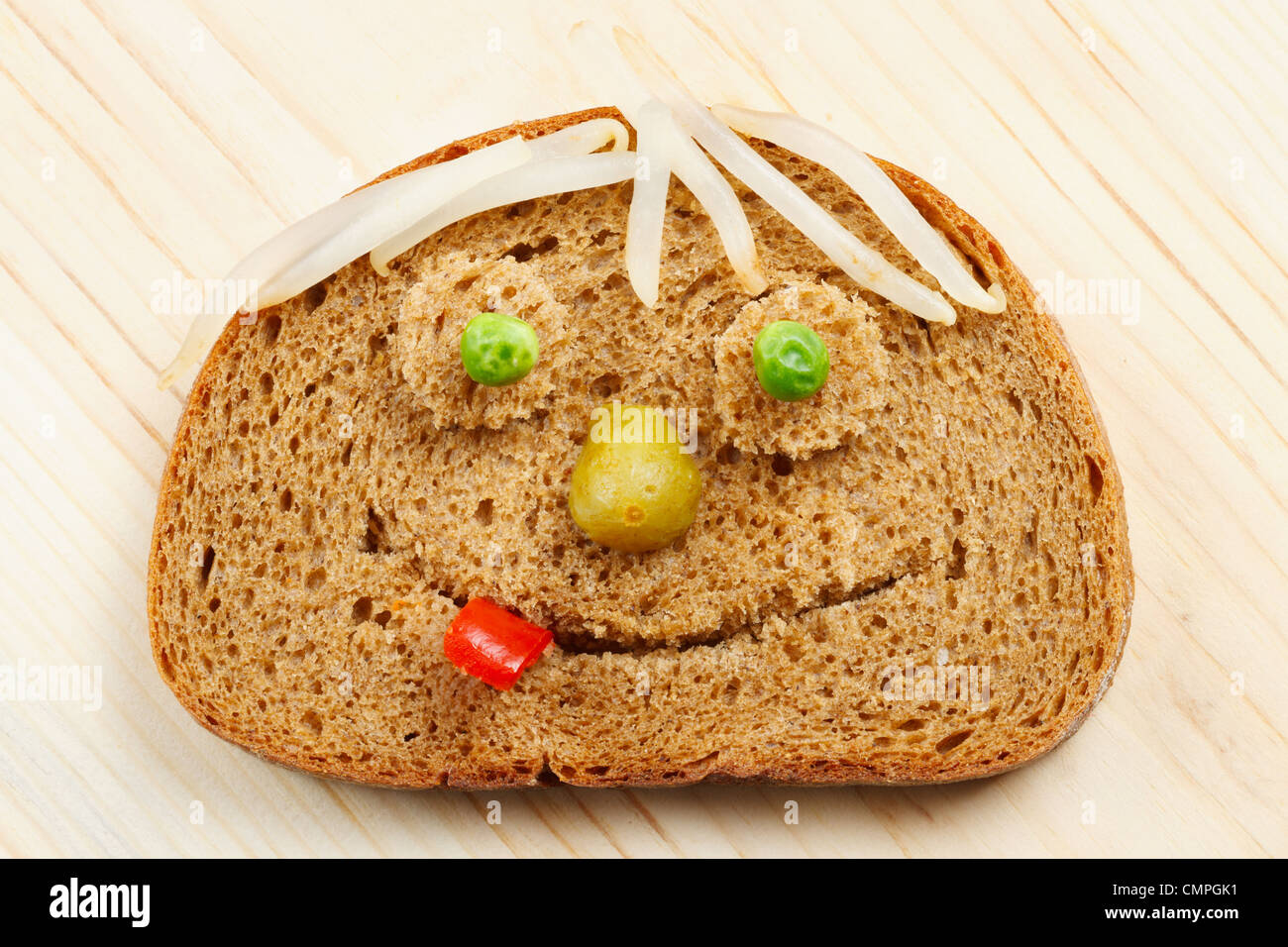 Smiley face bread hi-res stock photography and images - Alamy