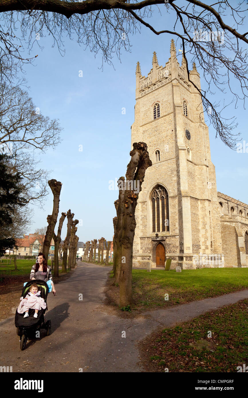 St Andrews church, Soham Cambridgeshire UK Stock Photo - Alamy