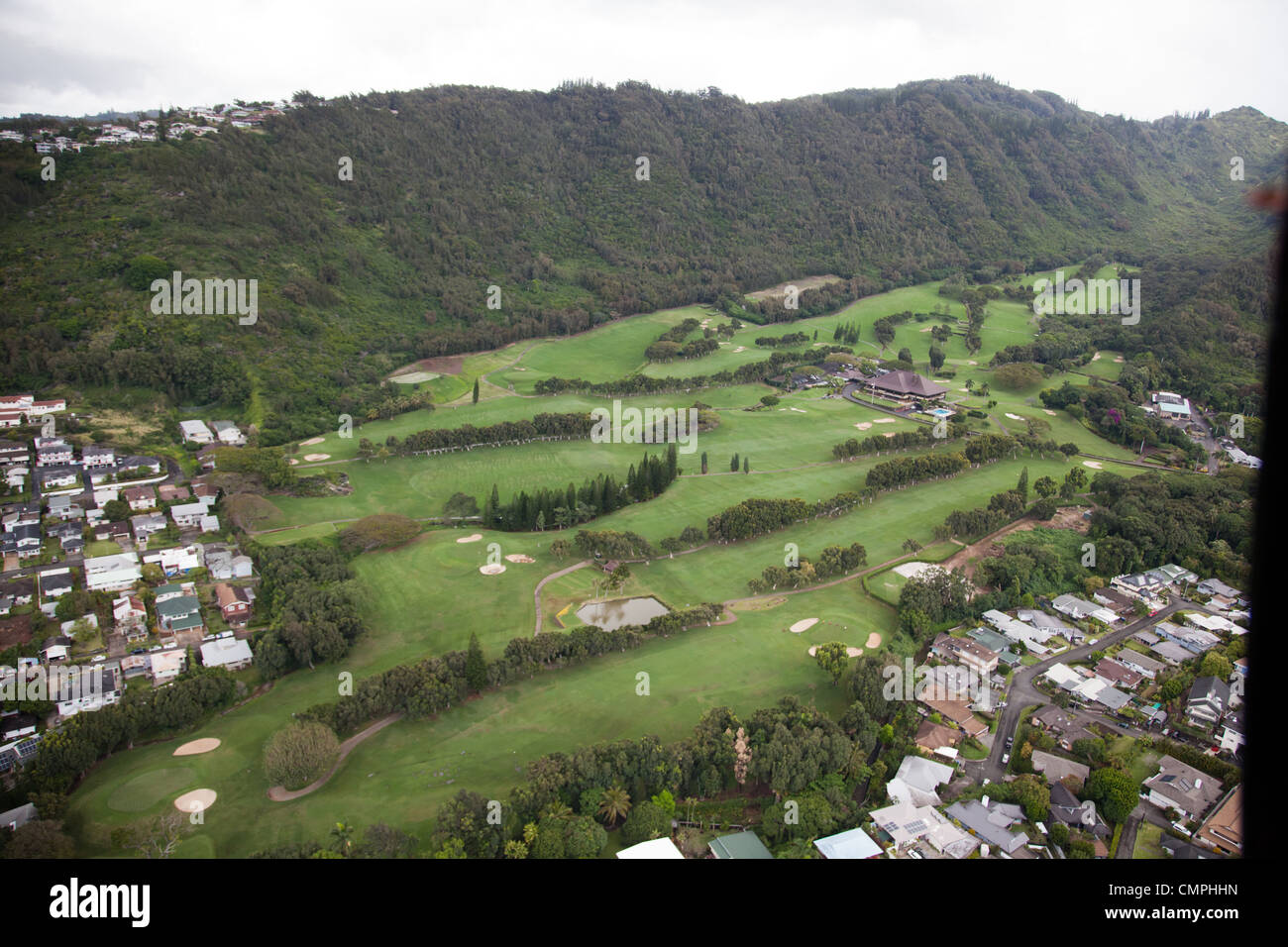 Aerial of honolulu hi-res stock photography and images - Alamy