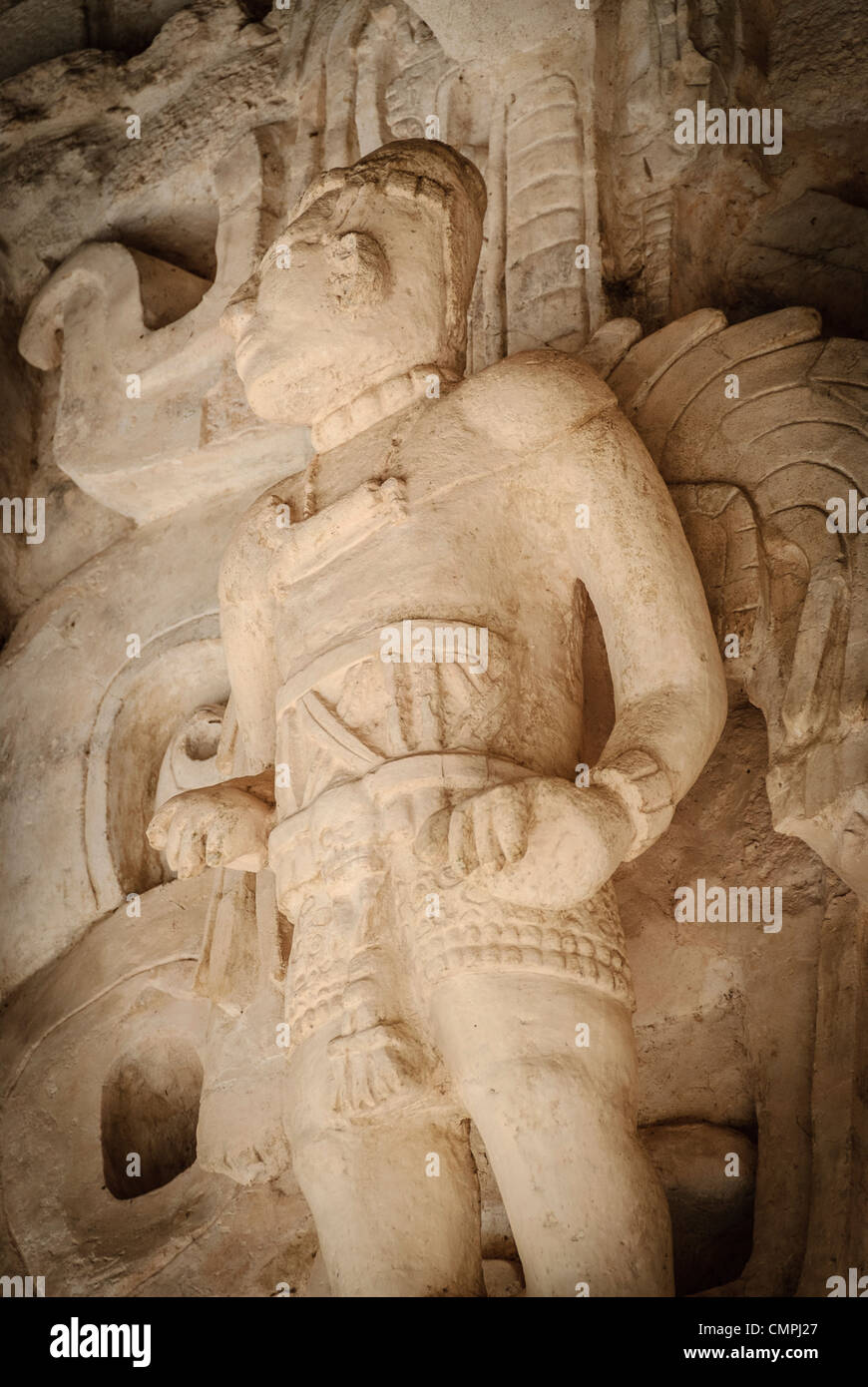 Ek Balam Acropolis Stucco Figure Mexico // EKBALAM, Mexico ...