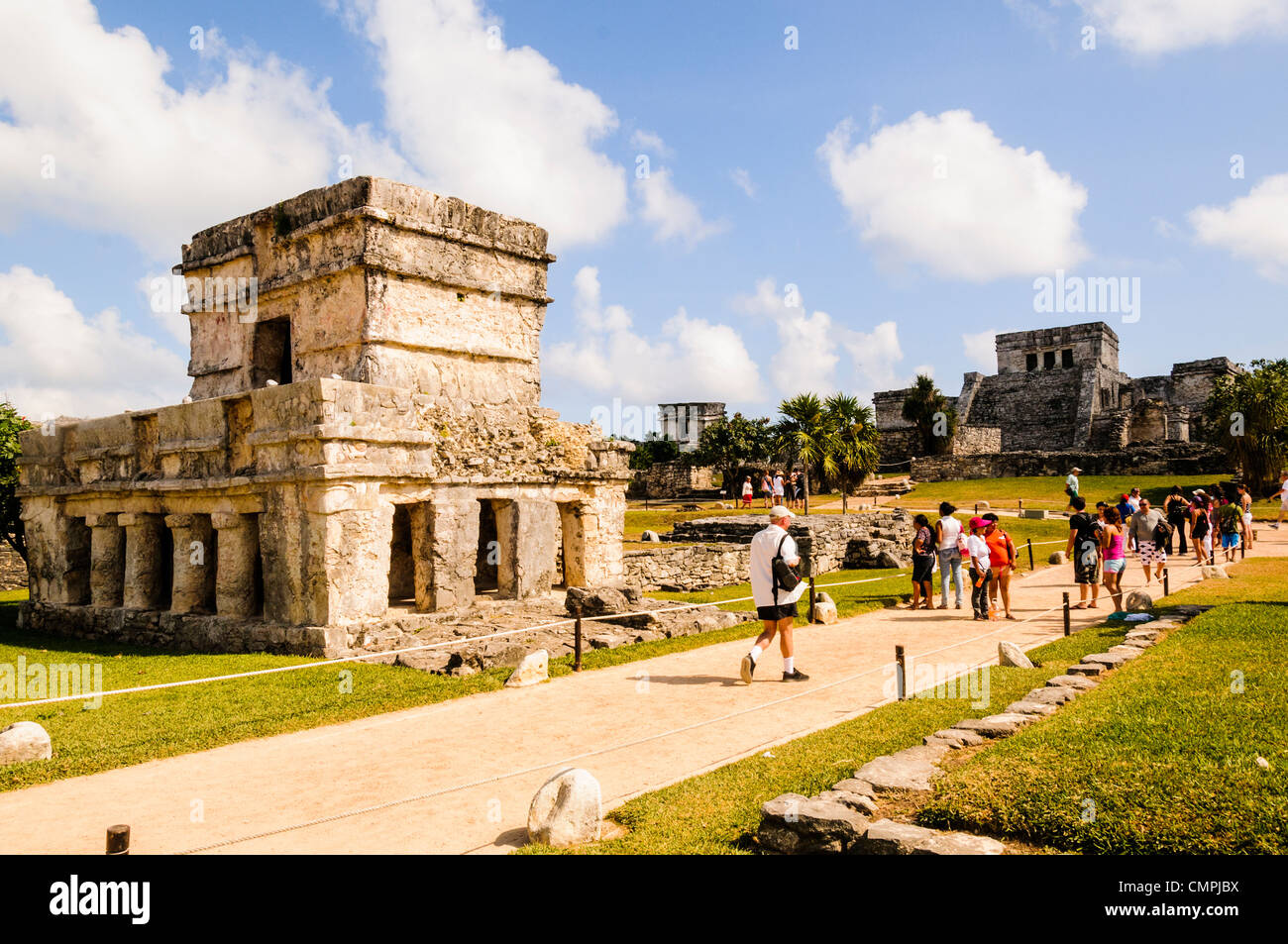 Tulum Ruins Temple Of The Frescoes Mexico // TULUM, Mexico — The Temple ...