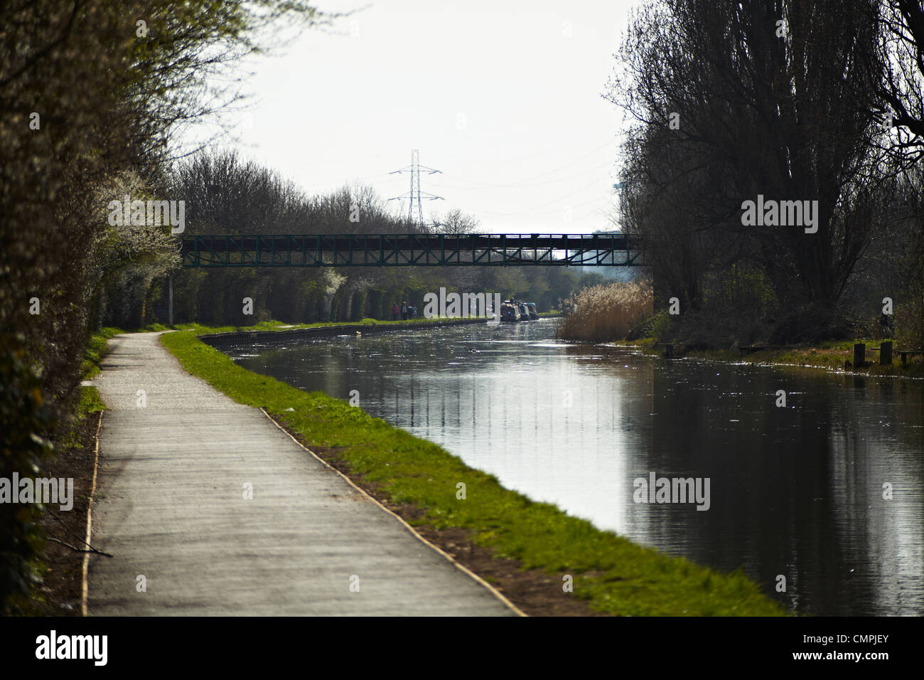 Peaceful scene on the canal hi-res stock photography and images - Alamy