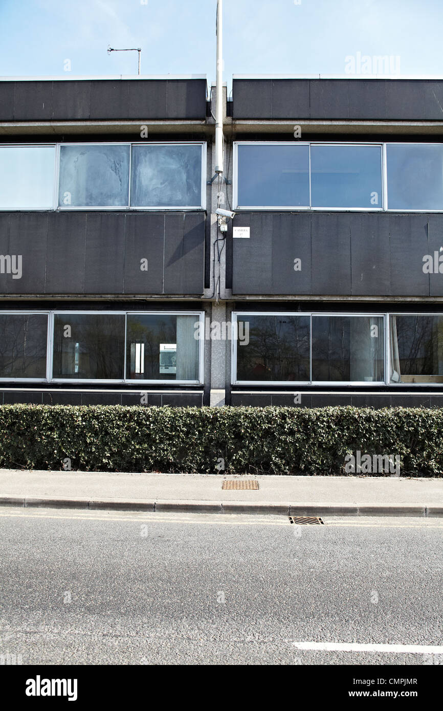 Close up detail of an office block Stock Photo - Alamy