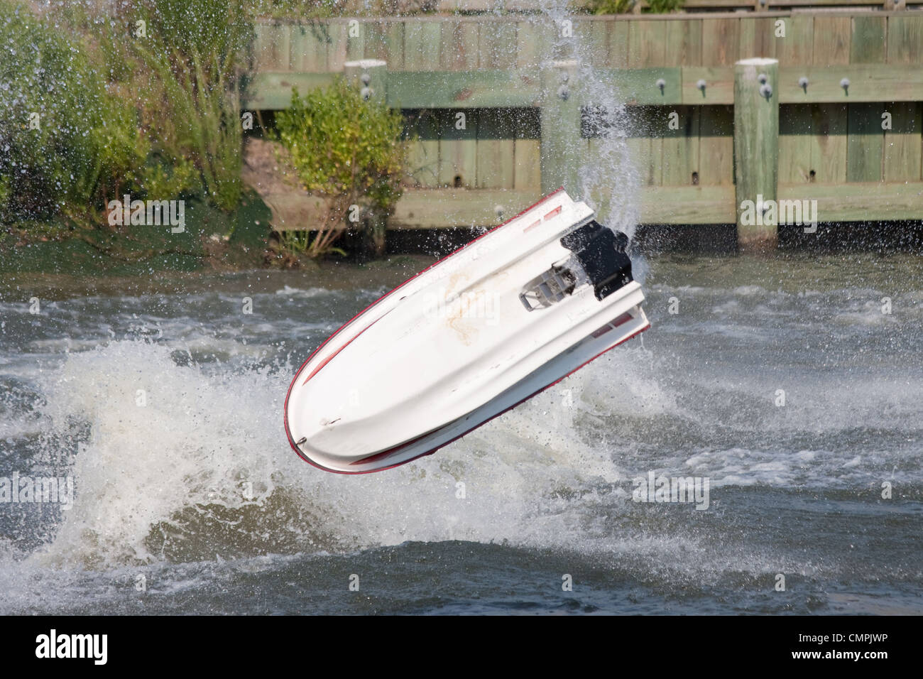 Jet ski stunt demonstration at Market Commons in Myrtle Beach South ...