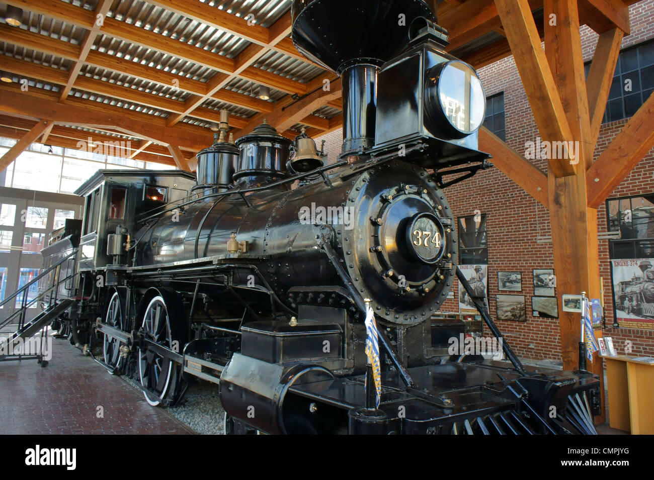 Locomotive 374 cpr hi-res stock photography and images - Alamy