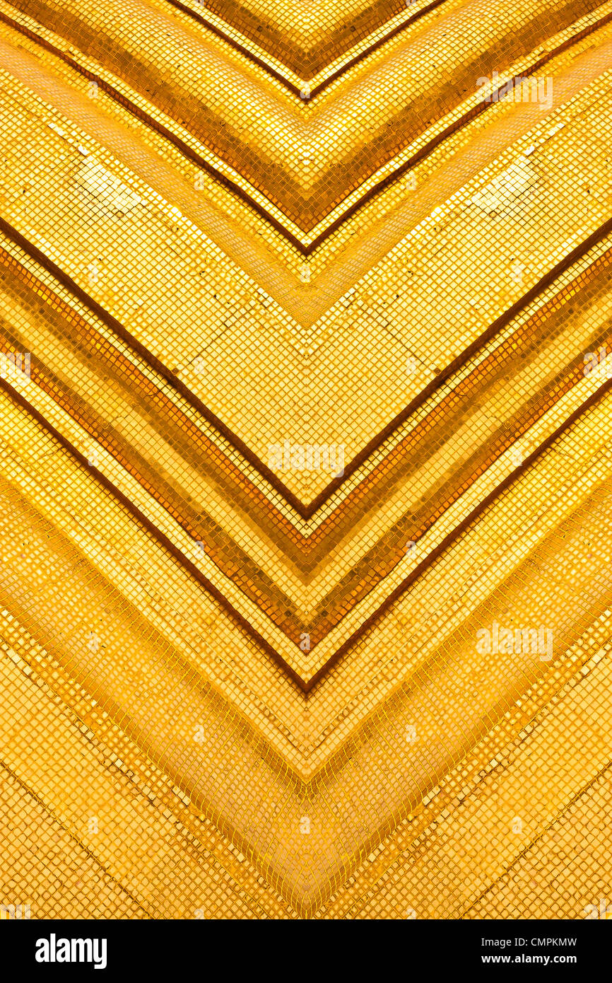Gold tile background Stock Photo - Alamy
