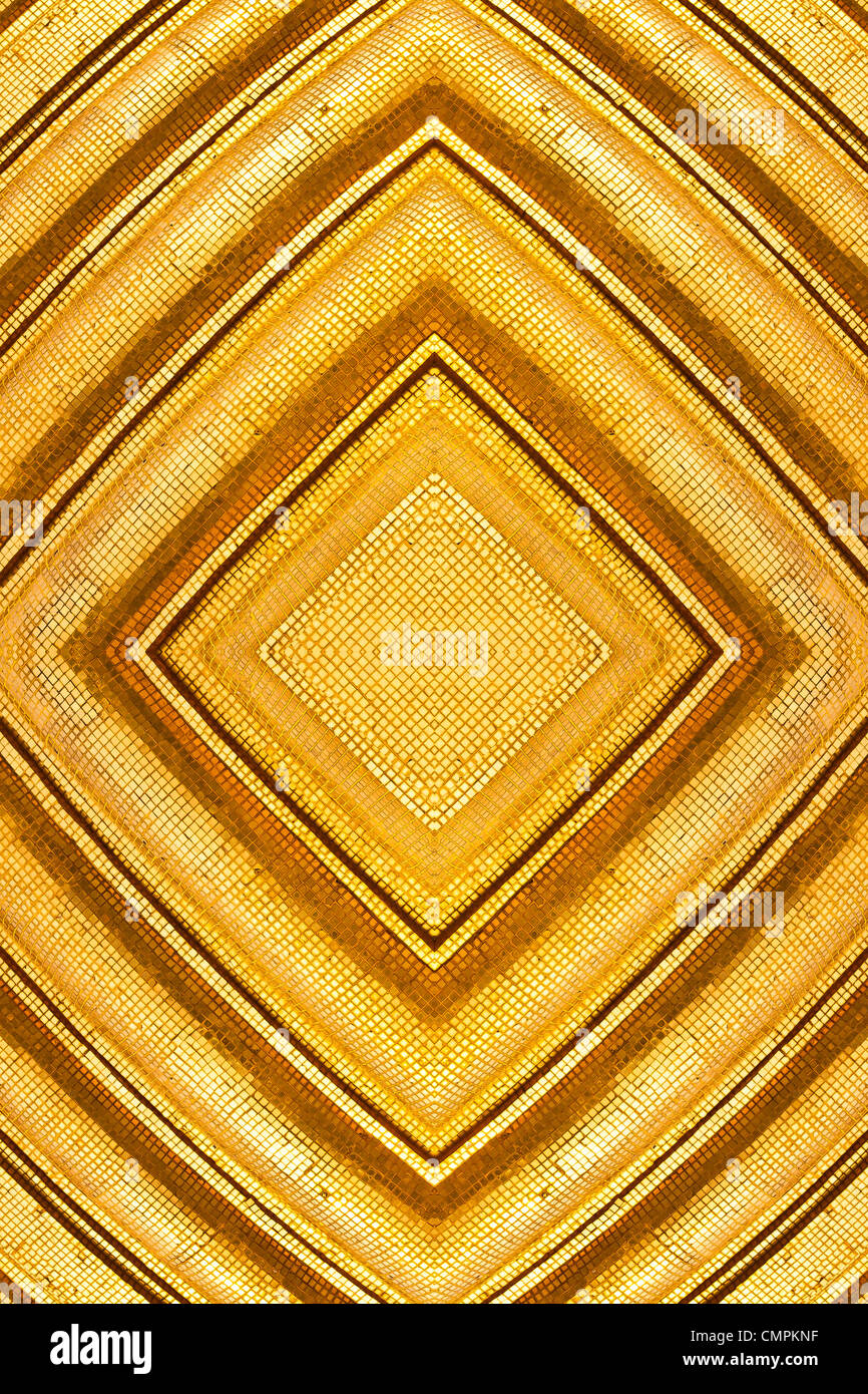 Gold tile background Stock Photo - Alamy